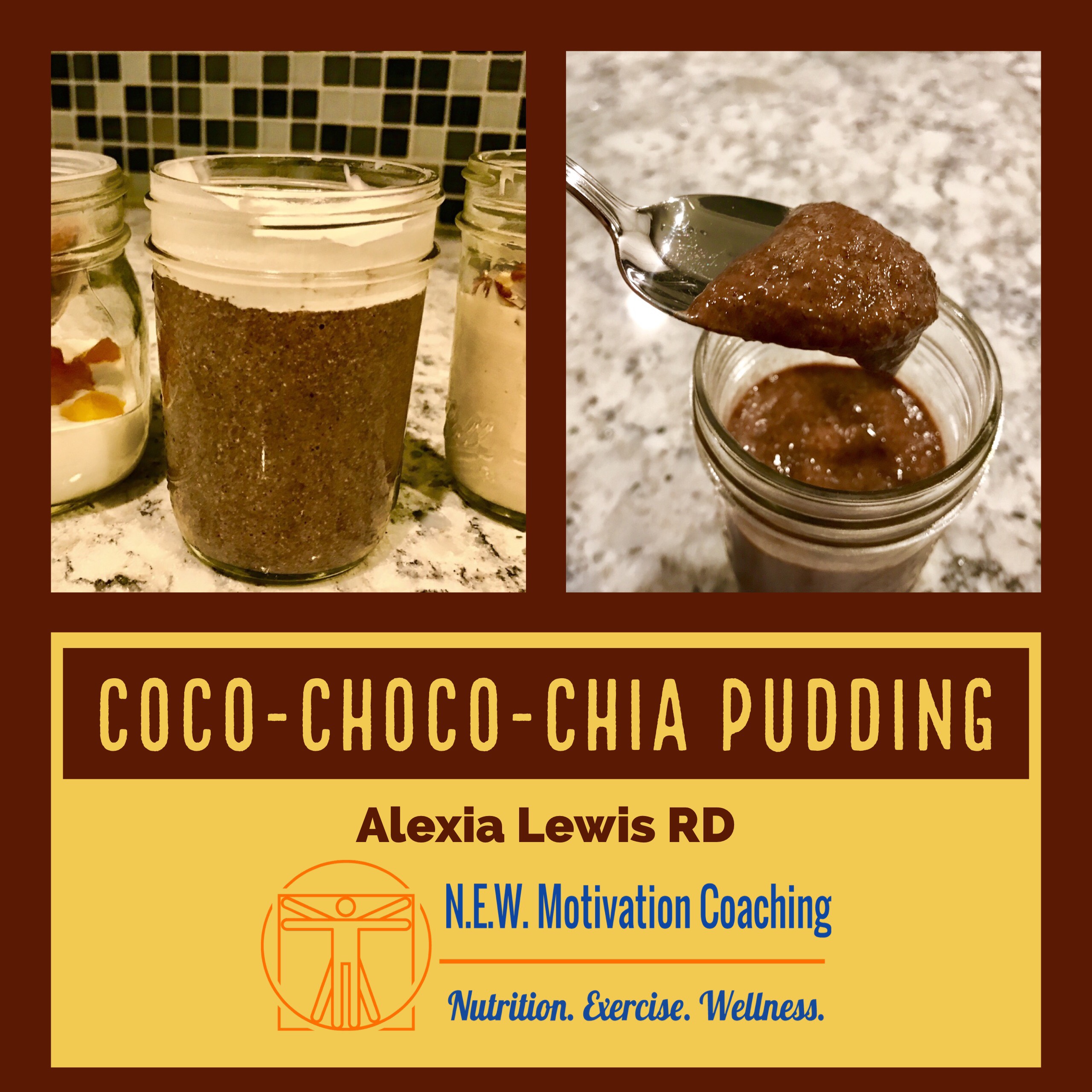 Recipe: Coco-Choco-Chia Pudding (Gluten-Free!) | Alexia Lewis – The ...